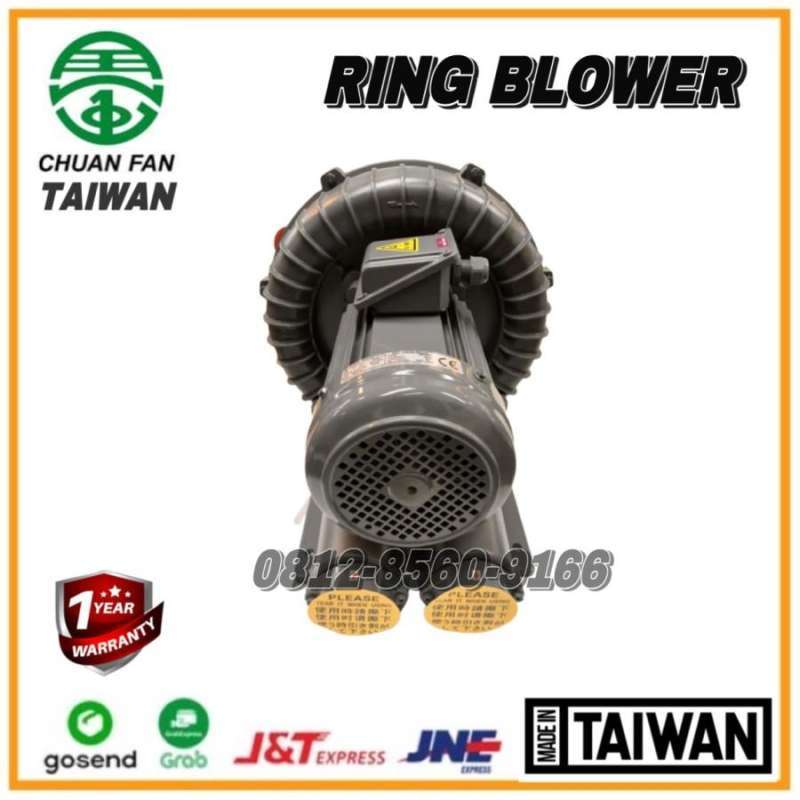 Jual Ring Blower 11kw 15hp 3ph Taiwan Ring Blower Chuan Fan Rb-1515 Di ...