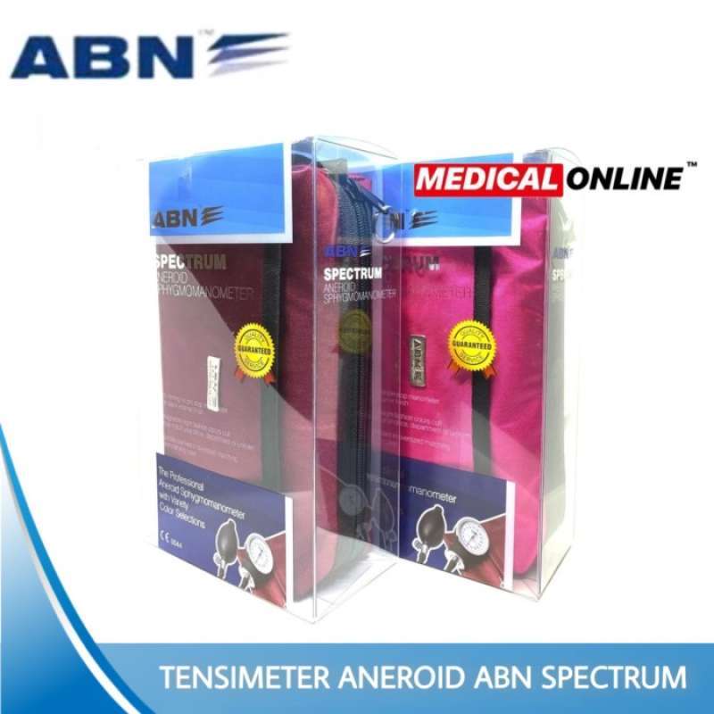 Jual Tensimeter Aneroid Abn Spectrum Tensi Meter Spygmomanometer Manual ...