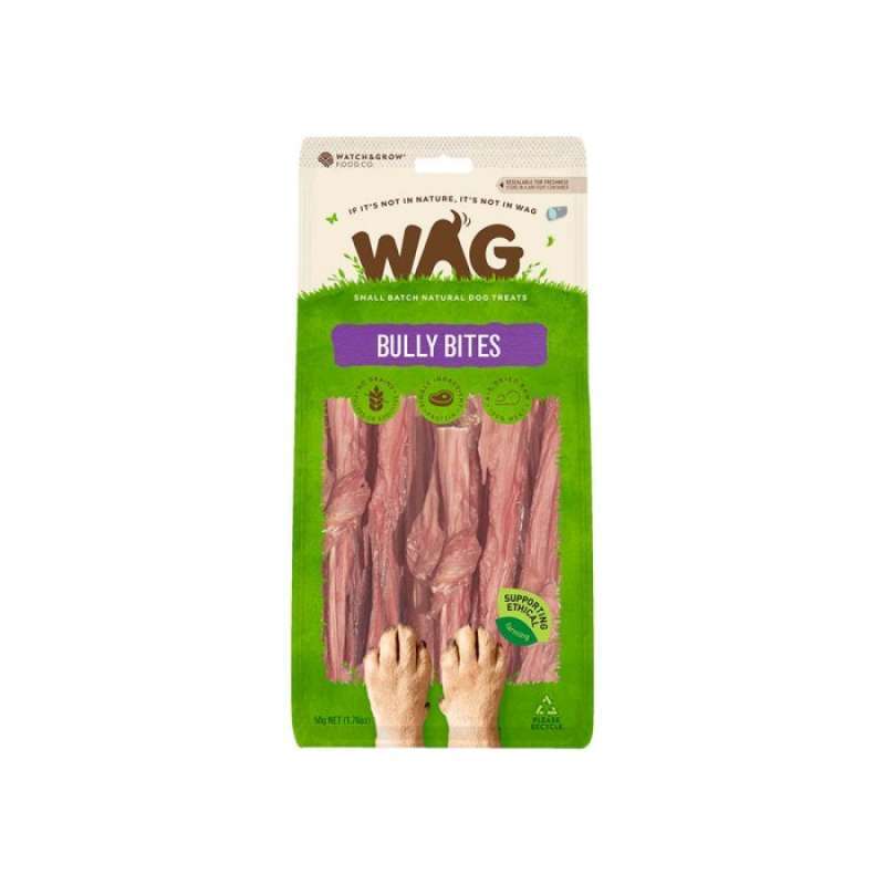 Promo Wag Bully Bites S - Air Dried Dog Chew Treats Snack Anjing Hewan ...