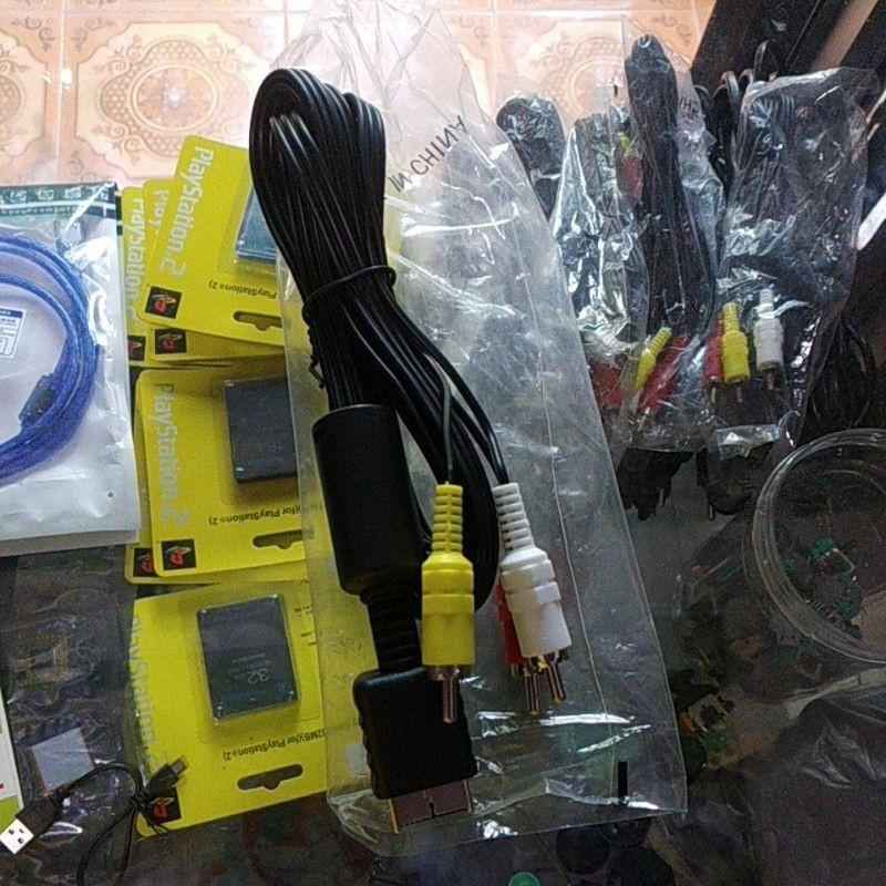 Jual Kabel RCA atau AV untuk PS1 PS2 dan PS3 di Seller abangwawa ...