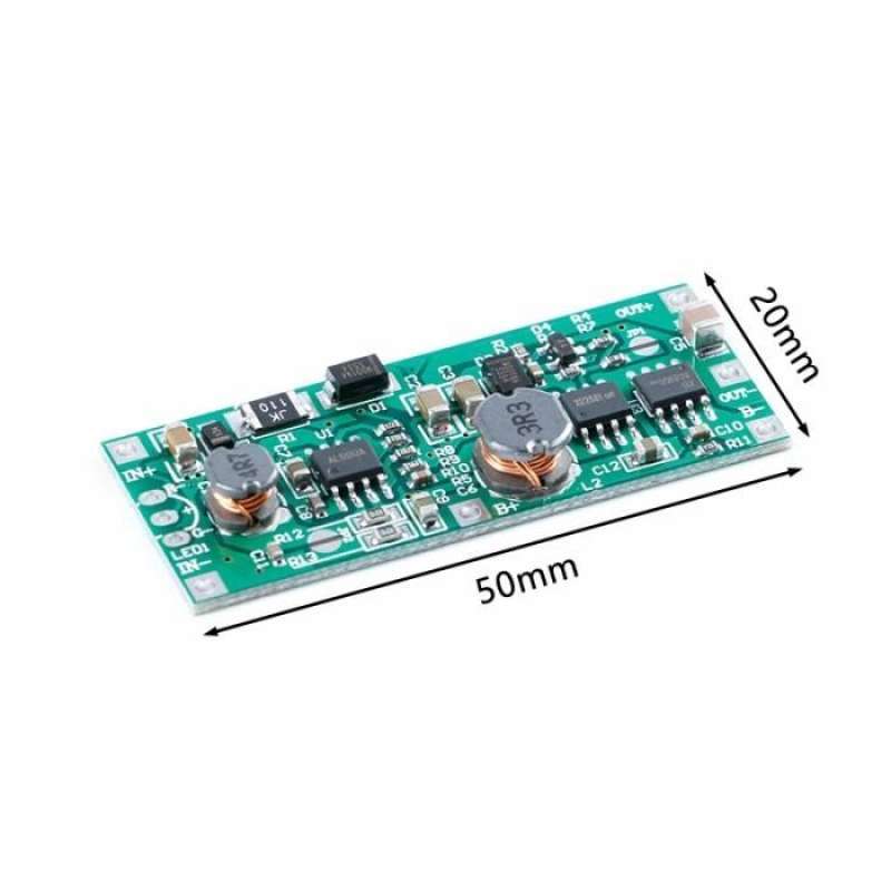 Jual Mini Ups Module Dc 5v-12v Output 9v 12v Lithium 18650 For Router ...