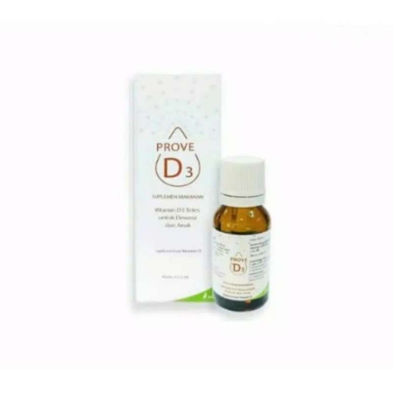 Jual PROVE D3 DROP - VITAMIN D3 400 IU TETES 12.5 ML UNTUK DEWASA DAN ...