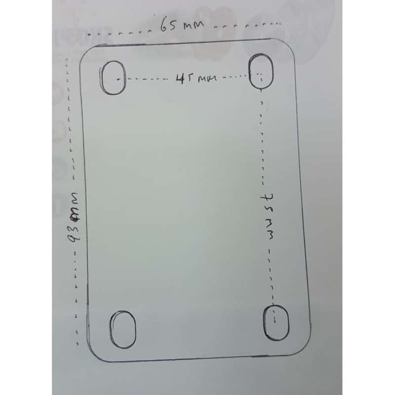 Jual Roda Troli / Trolley Stainless Steel Karet Tpr 4 Inch Hidup ...