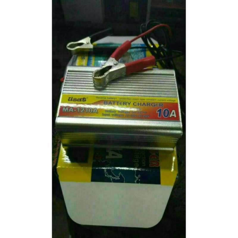 Jual Charger Aki / Accu 12v 10a Otomatis ,baterai Carger Usat 10a Di ...