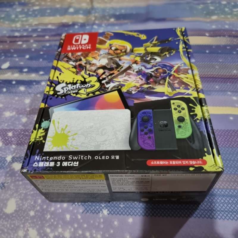 Jual TABLET NINTENDO SWITCH SPLATOON 3 + DUS di Seller Emma Store ...