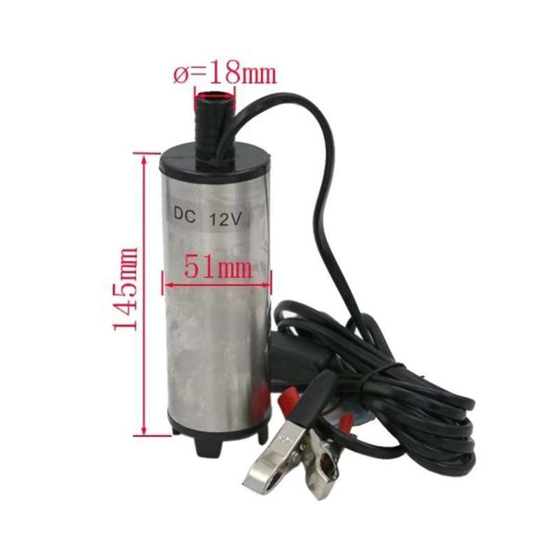 Jual Pompa Air Celup 12V DC Submersible Portable Diesel Pump - 51mm di ...