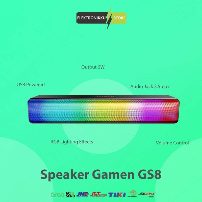 Promo Speaker Gamen GS8 Soundbar Gaming Speaker Laptop Notebook PC ...