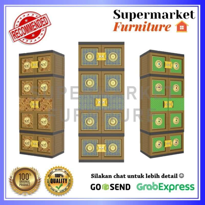 Promo Lemari Gantung Jumbo Plastik Naiba Tipe 1804 Jumbo - BUBBLE 2 ...