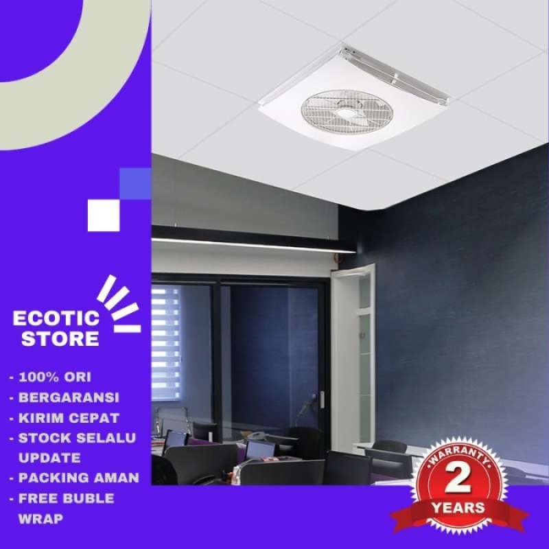 Promo Kipas angin gantung plafond MT Edma PANEL 60x60, Remote Control ...