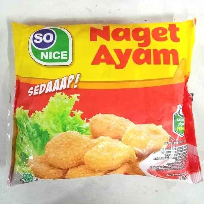 Jual Nugget So Nice 500 G Termurah - Harga Grosir Terupdate Hari Ini ...