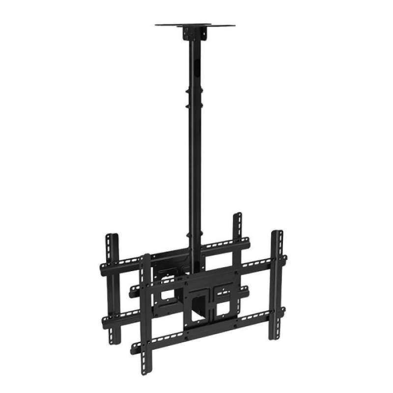 Jual Bracket 2 Dual TV Ceiling Gantung Plafon DST590-15 32-60 Tilt ...