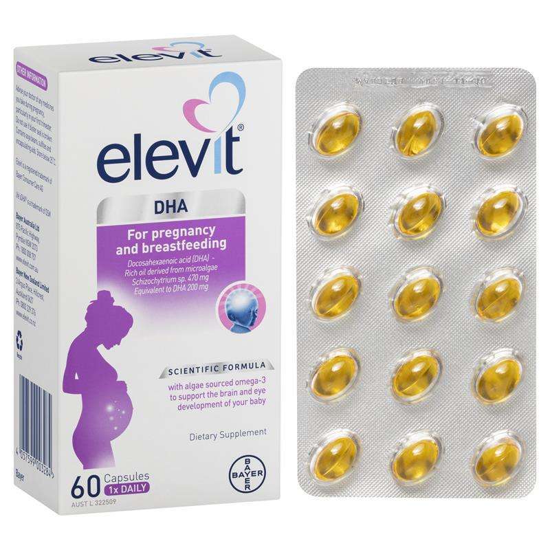 Jual Elevit Dha For Pregnancy And Breastfeeding 60 Capsules Di Seller ...