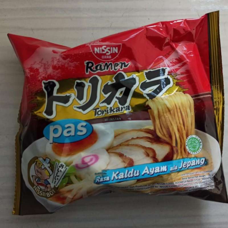Jual Nissin Ramen Halal Pas Kaldu Ayam/torikara Di Seller Toko ...