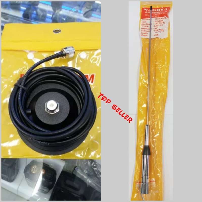 Jual Paket Magnet Rig/ht Mobil Plus Antena Dual Band Panjang 43cm Di ...
