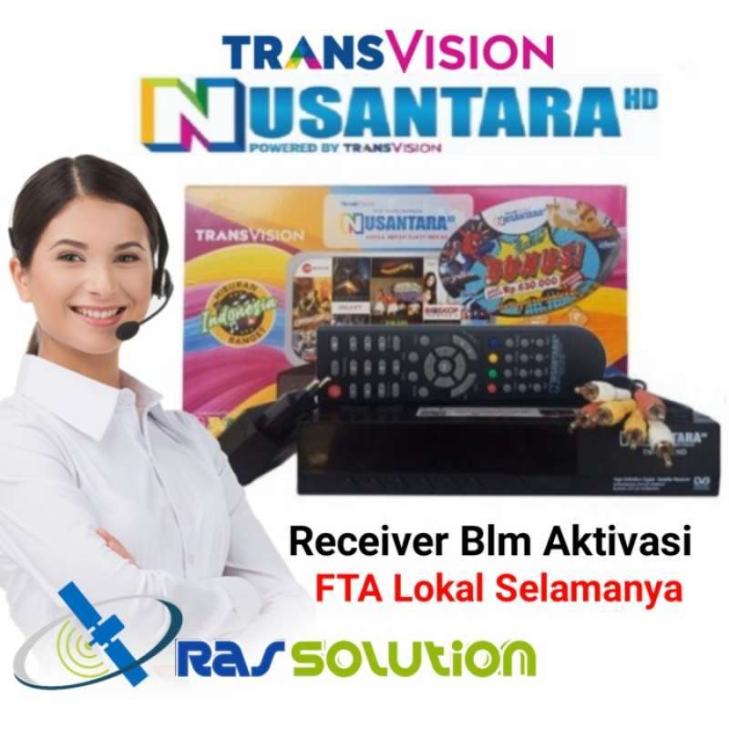 Promo Receiver Transvision Nusantara HD Diskon 10% di Seller Edenn Shop ...