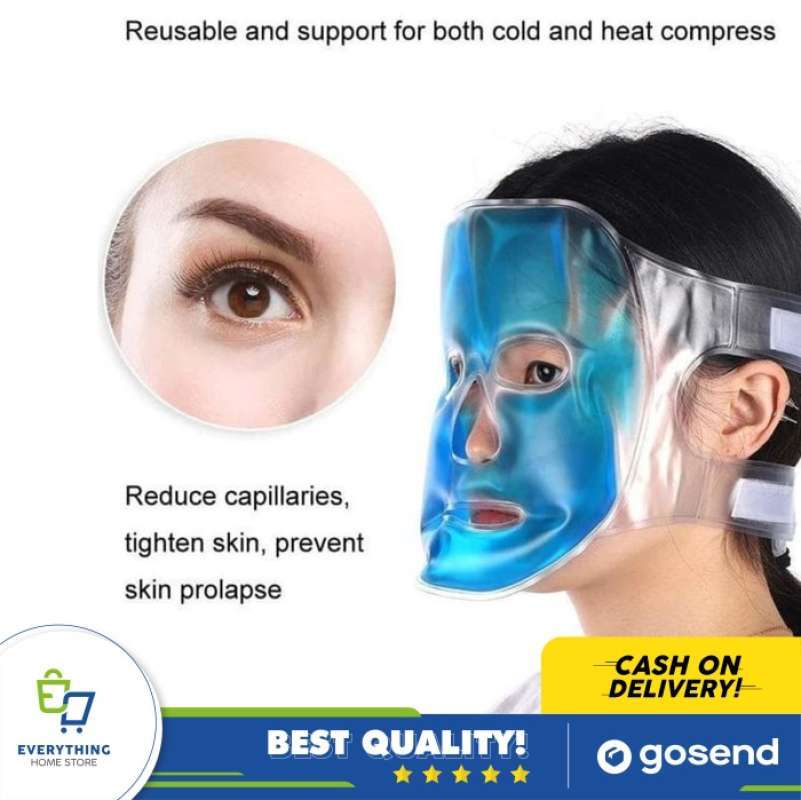 Jual Masker Muka Dingin Panas Hot Ice Cold Gel Face Mask Kompres Wajah ...
