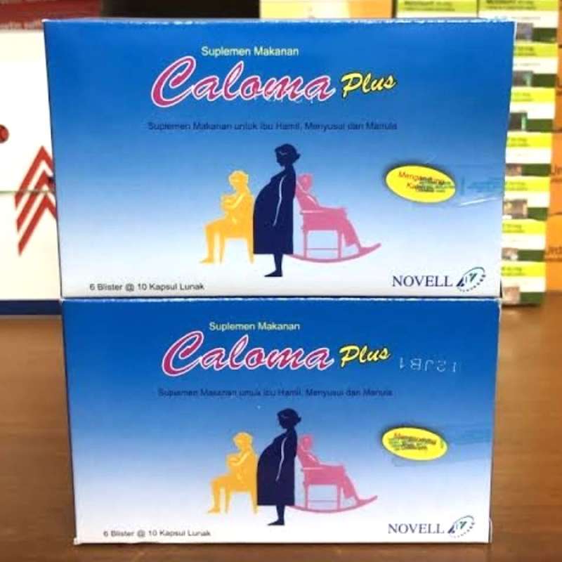 Jual CALOMA PLUS Caloma Plus Kapsul - Vitamin dan Mineral di Seller ...