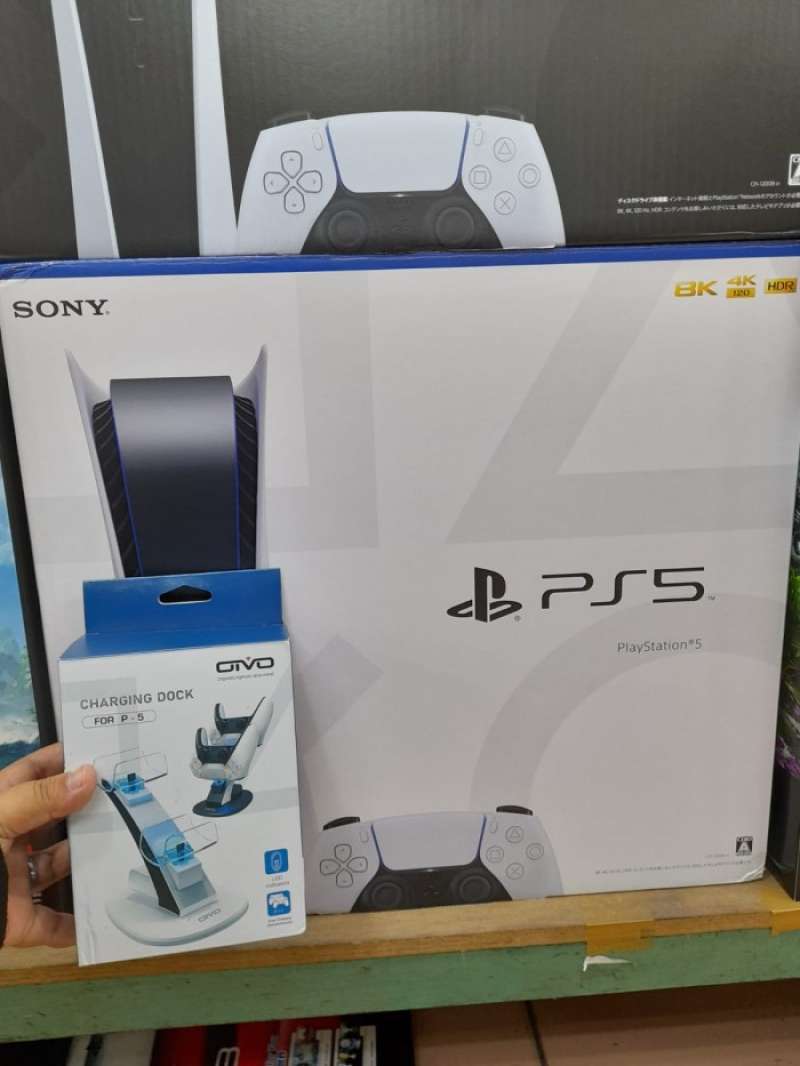 Jual Sony Ps5 Playstation 5 Disc Edition Region Japan Console Video ...