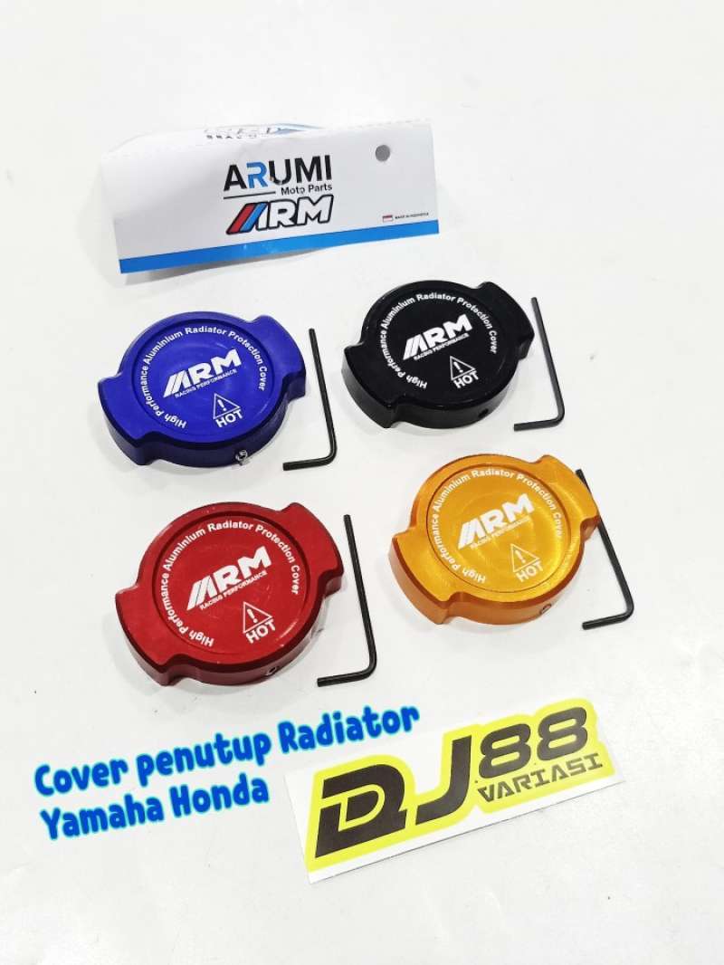 Promo RADIATOR CAP TUTUP RADIATOR ARM FULL CNC NMAX AEROX PCX 160 VARIO ...