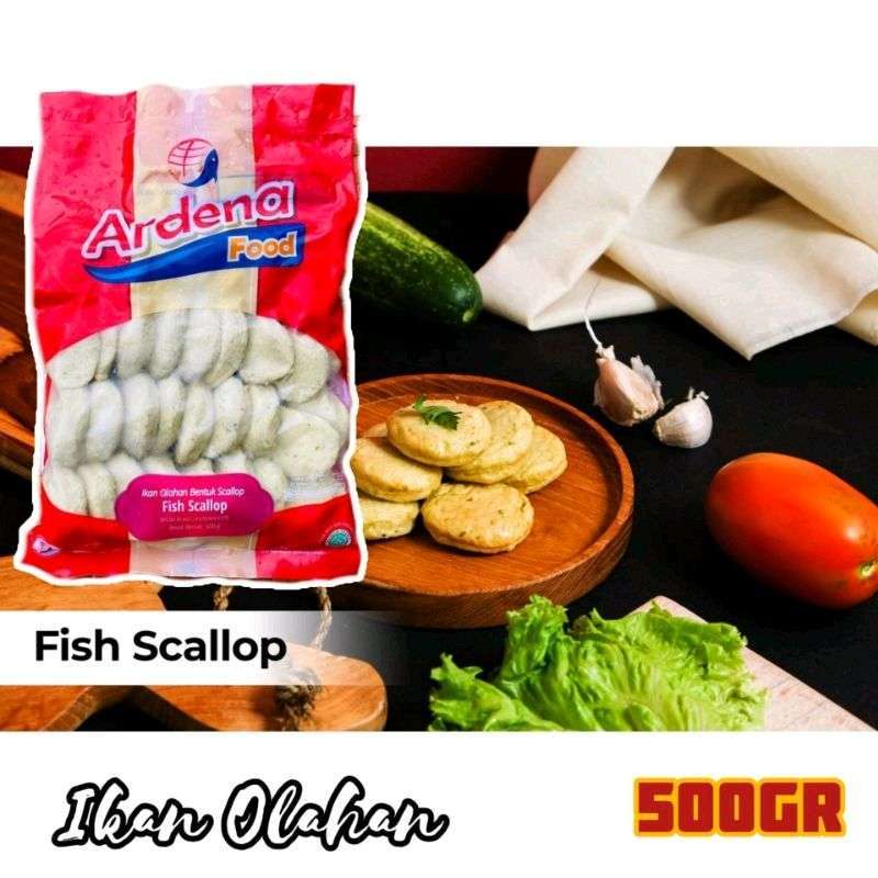 Promo Fish Scallop Ikan Olahan Ardena 500gr Scalop Diskon 6% Di Seller ...