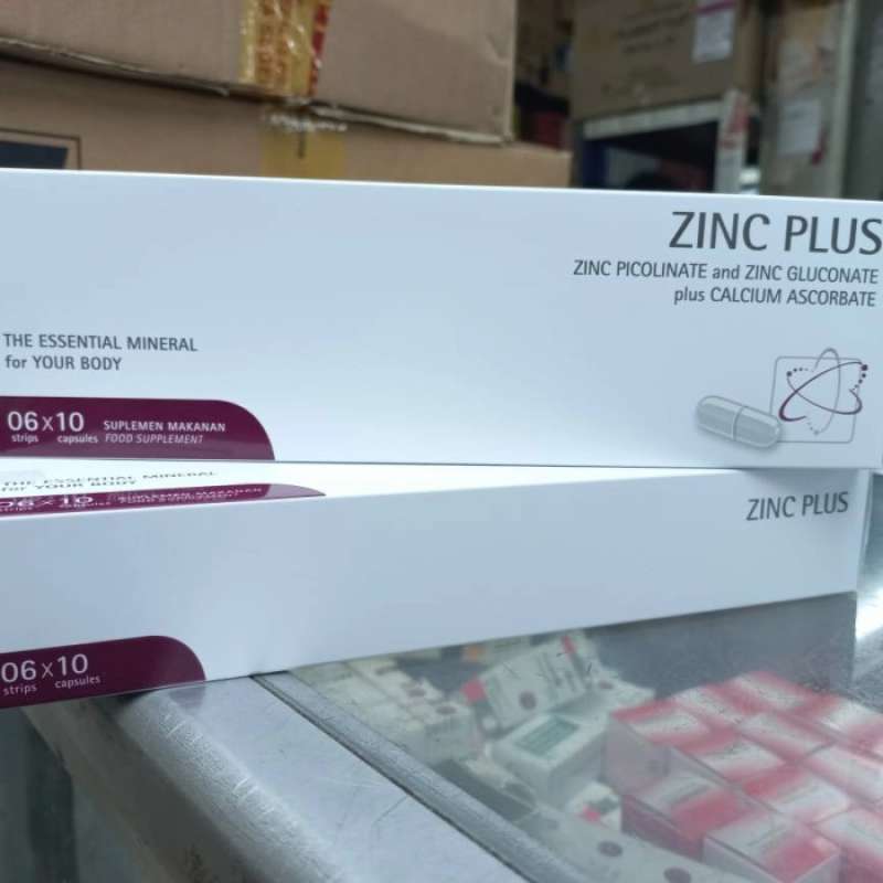 Promo zinc plus box 60 kapsul Diskon 23% di Seller Medika 23 - Duren ...