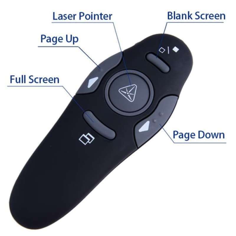 Promo Laser Pointer Presenter Wireless Mini Presentasi Powerpoint ...