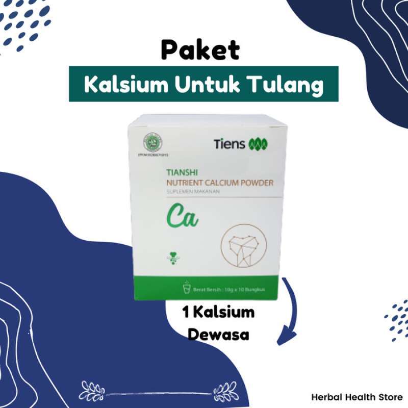 Promo Susu Kalsium Tiens Untuk Tulang, Kalsium Tiens NHCP 100% ASLI ...
