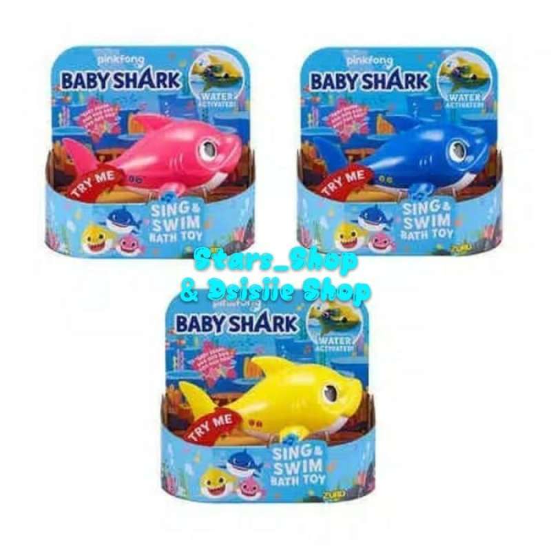 Promo Mainan Mandi Anak Zuru Robo Alive Pinkfong Baby Shark Sing & Swim ...