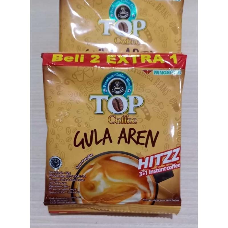 Jual Top Coffee Gula Aren (1 Renteng Isi 15 Sachet) - Kopi Gula Aren ...