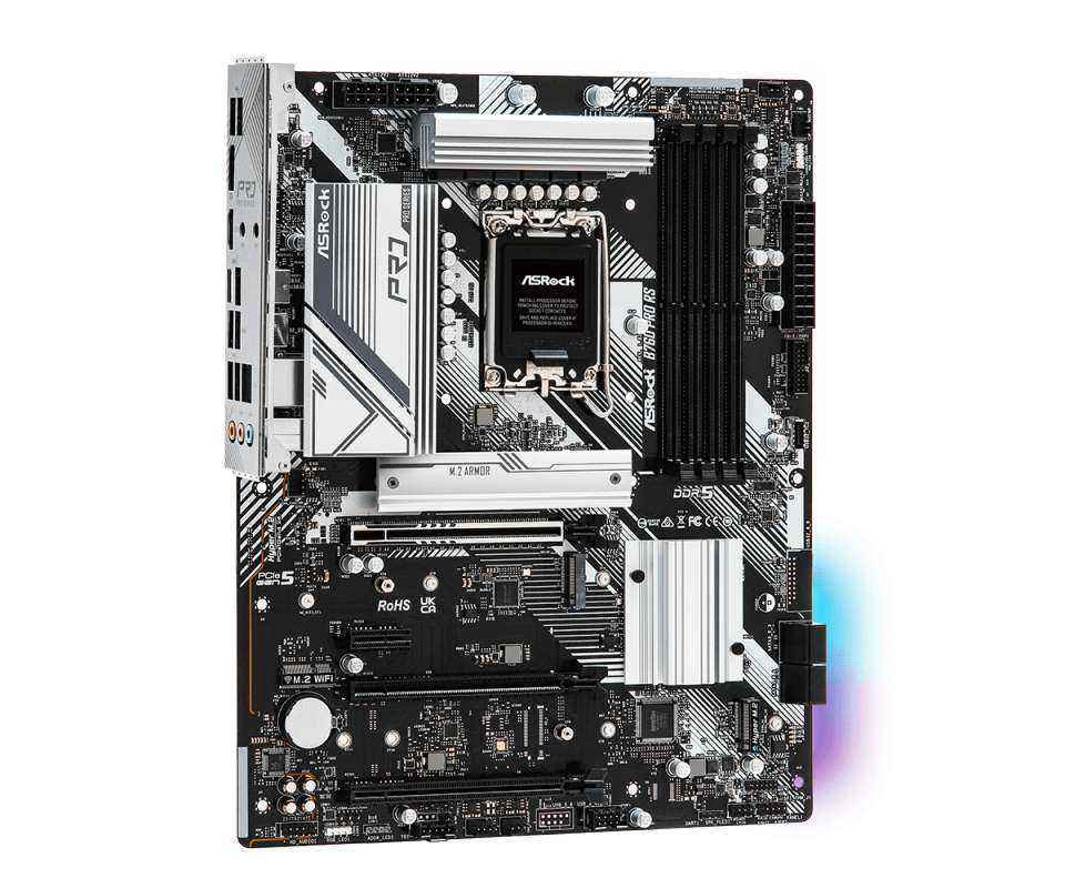 Promo Motherboard Asrock B760 Pro Rs - Mainboard Mobo B760 Lga 1700 ...