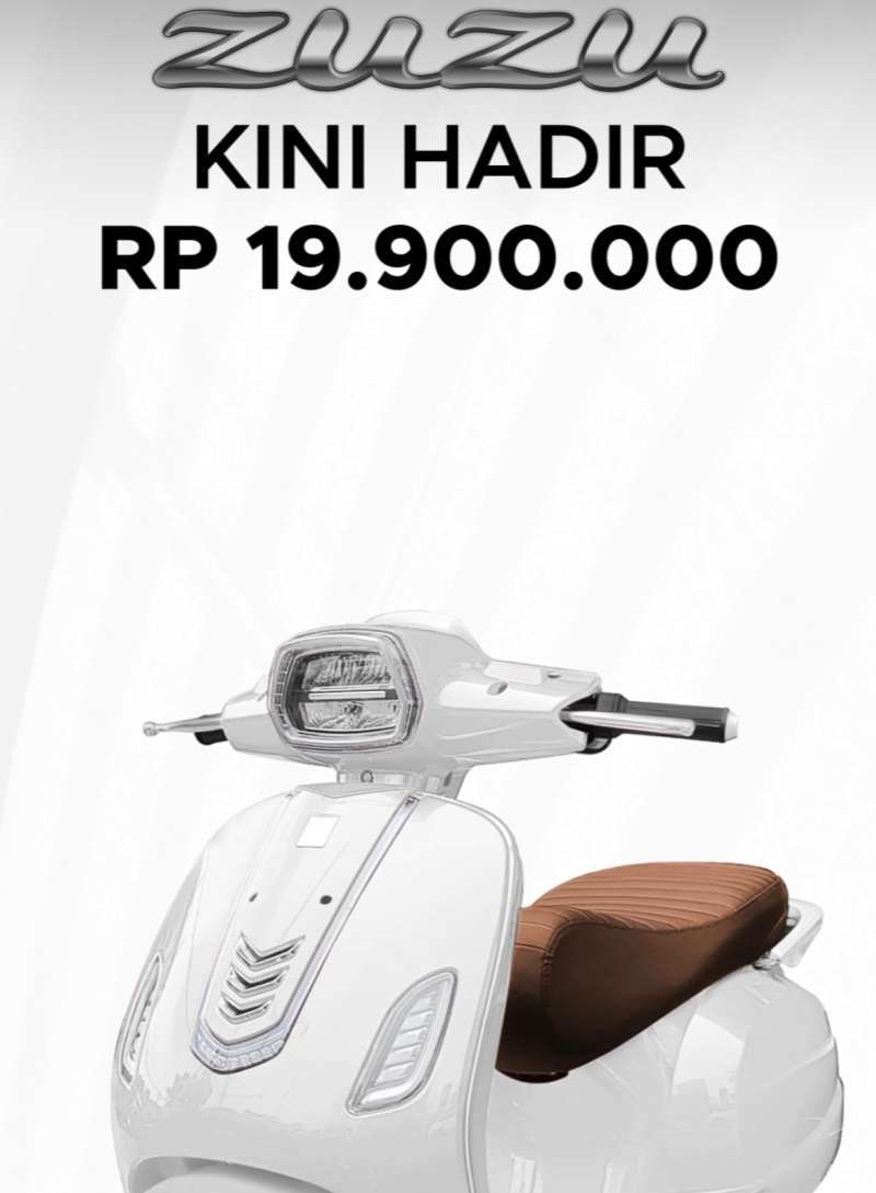 Jual Sepeda Motor Listrik Smoot Zuzu Skuter Lithium Batrai Swap Bisa ...