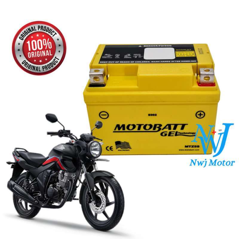 Jual Aki Motor Honda Mega Pro CW MTZ5S GTZ5S GTZ4V YTZ5S YTZ4V Motobatt ...