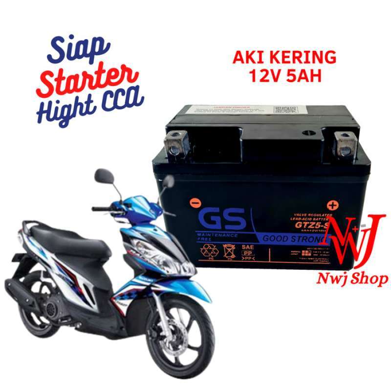 Jual Aki Motor Suzuki Skydrive Skywave Gtz5s Gtz4v Ytz5s Gs Y Accu ...