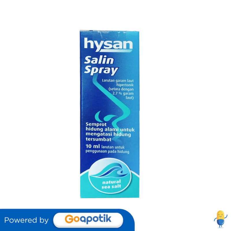 Jual HYSAN SALIN SPRAY 10 ML di Seller Apotek Mataram Segar - Sawojajar ...