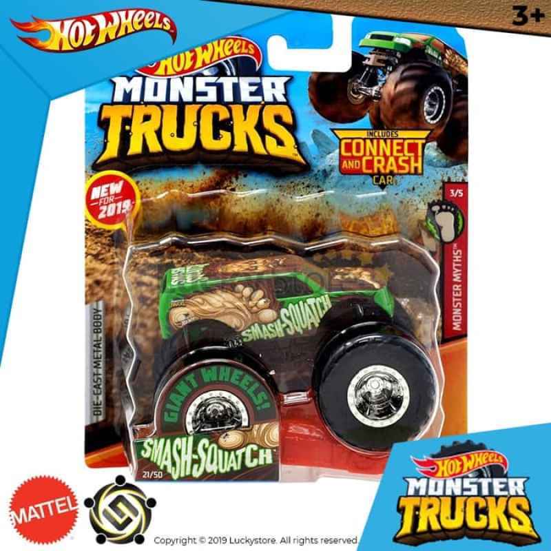Jual Hot Wheels Monster Trucks - Smash Squatch di Seller Luckystore ...
