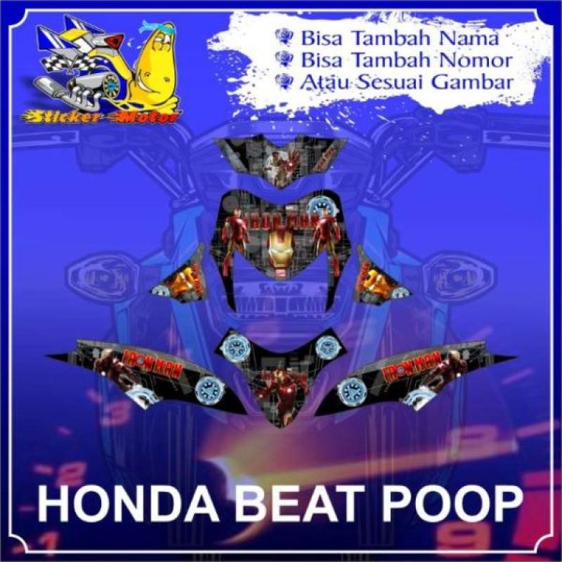 Promo Naga Sticker - STICKER DECAL HONDA BEAT POOP IRON MAN Diskon 7% ...