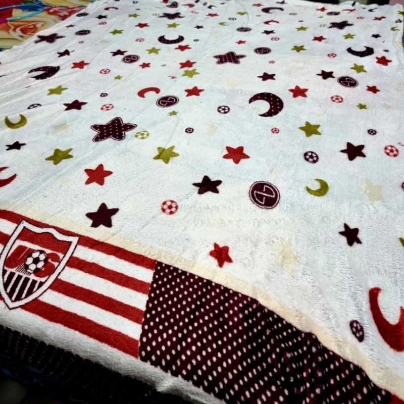 Promo Selimut Bulu Halus Tebal Ukuran King 150x210 Motif Dewasa Diskon ...