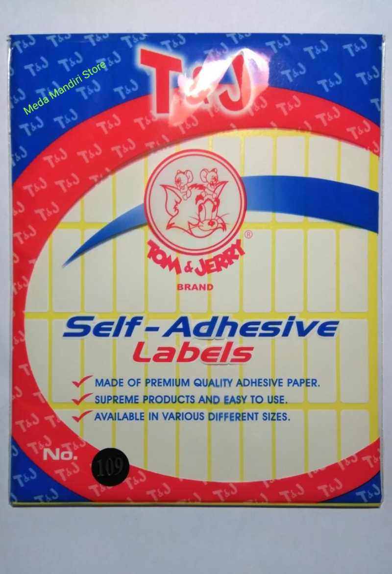 Jual Sticker Label Tom & Jerry / Self-adhesive Labels 99, 100, 103, 104, 109, 121, 123, 124, 125 ...