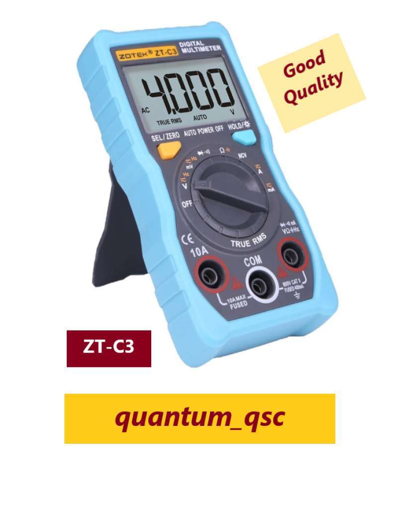 Promo Zotek Zt-C3 Avometer Multimeter Multitester Digital Beralitas ...
