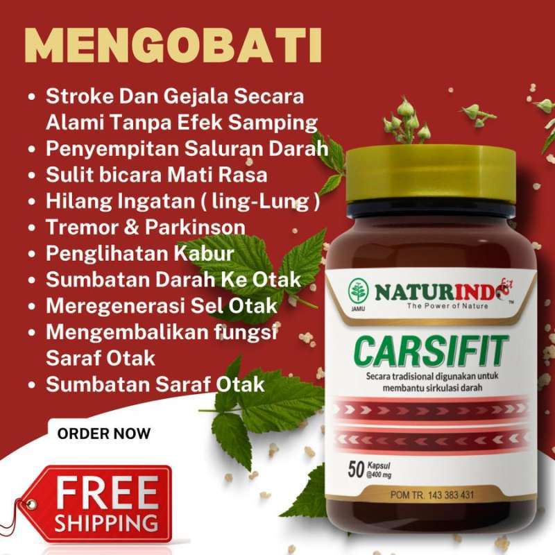 Jual Obat Herbal Carsifit Tremor Parkinson Tangan Gemetar Stroke Saraf ...