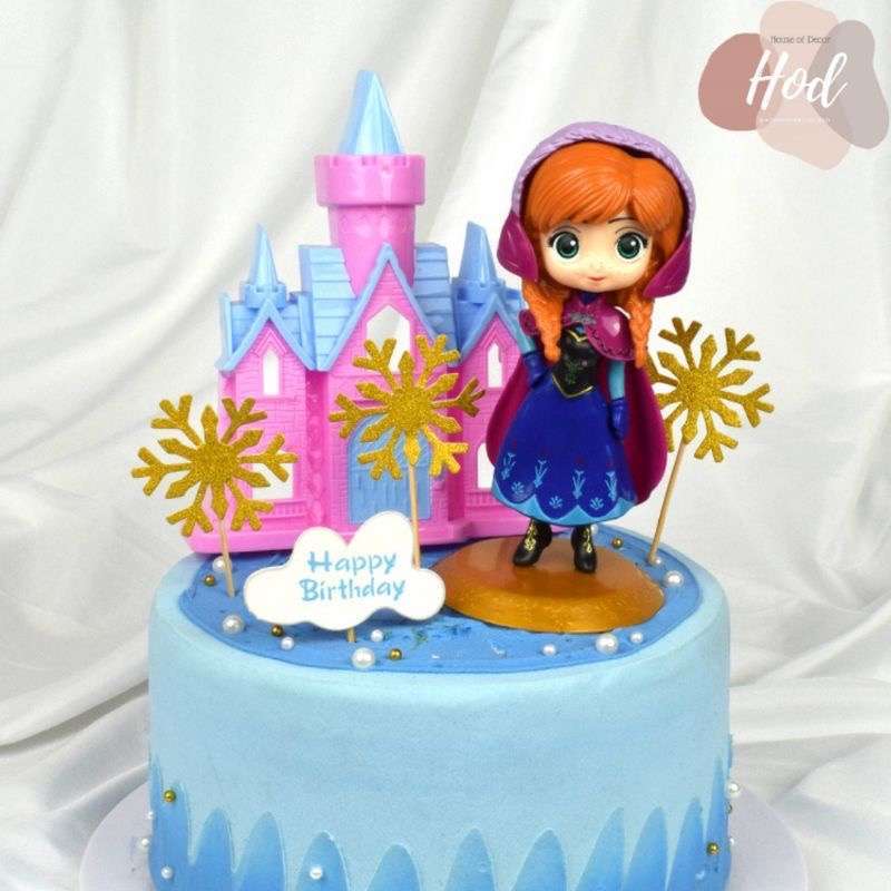 Jual Topper Princess Disney Hiasan Kue Dekorasi Meja Elsa Anna Olaf