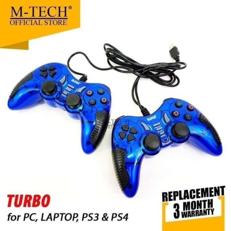 Jual Gamepad Mt-8200 M-tech Joystick Stick Usb Double Turbo For Pc ...