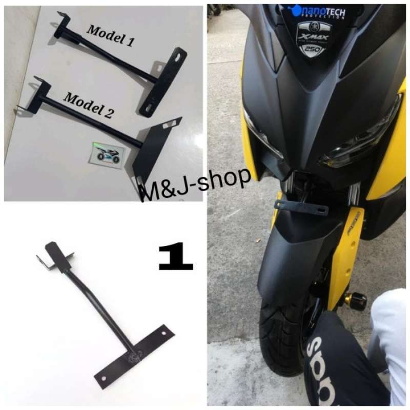 Jual Nopol depan Yamaha Xmax Dudukan Plat Nomor depan Xmax di Seller ...