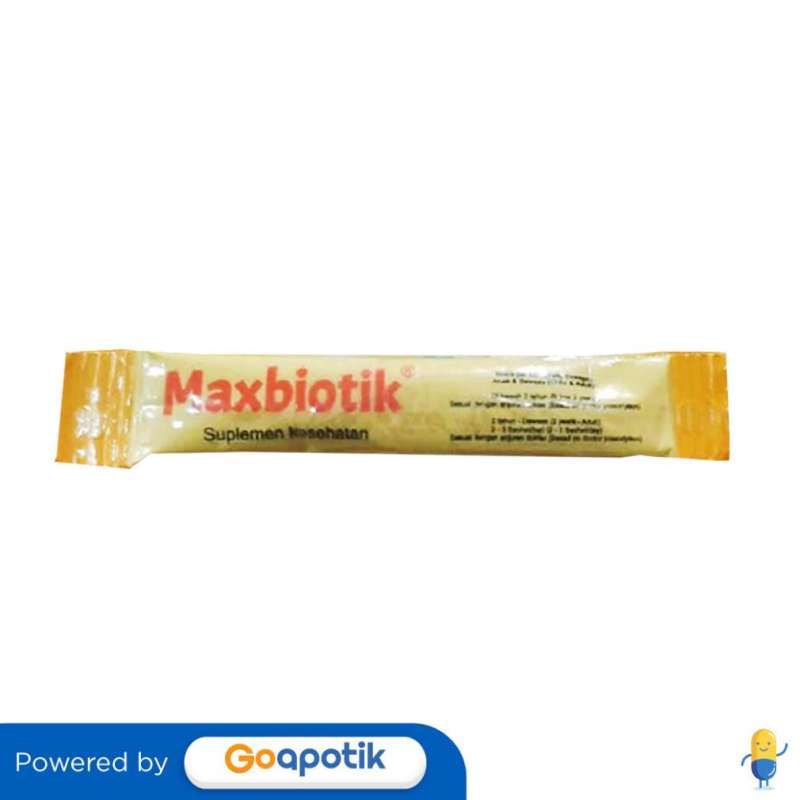 Jual MAXBIOTIK 1 GRAM SACHET di Seller Apotek Hilda Alnaira Jakarta ...
