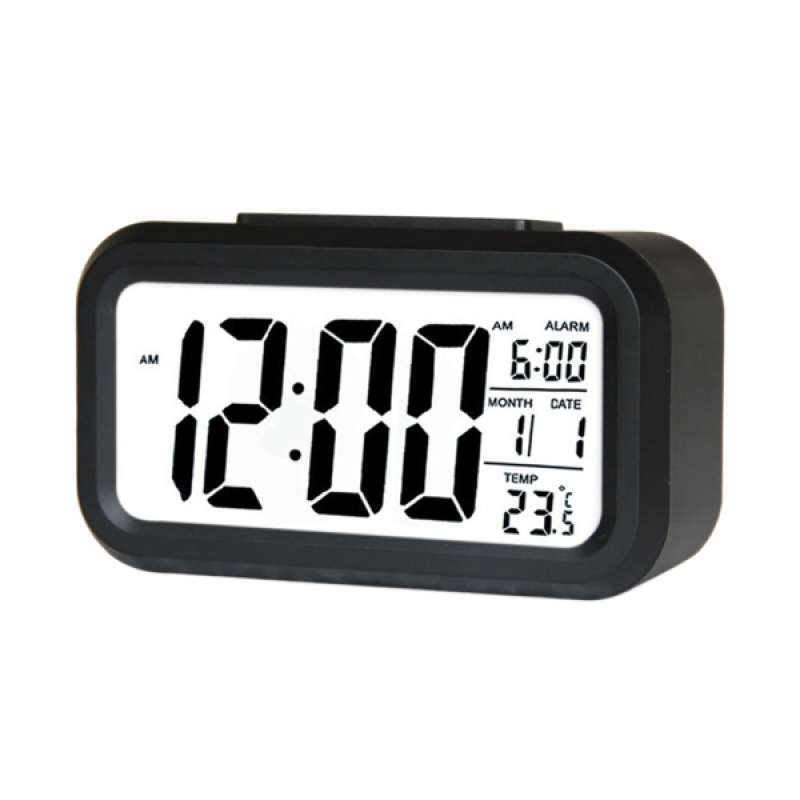 Black Digital Clock