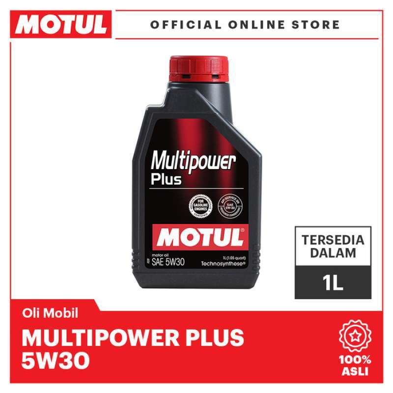 Promo Motul Oli Mobil Multipower Plus 5W30 1L Diskon 33% di Seller Aang ...