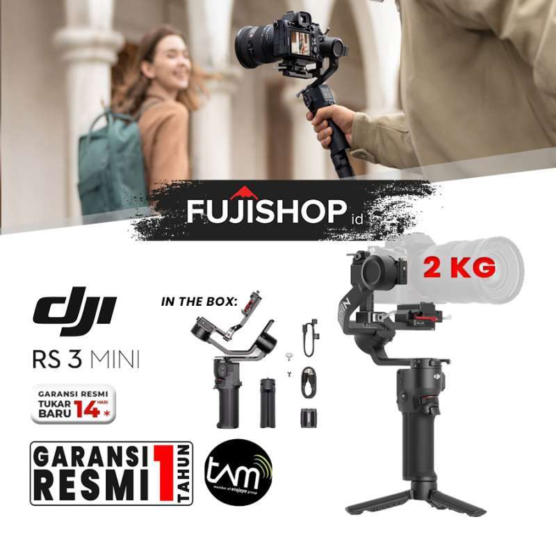 Promo DJI RS 3 Mini Gimbal Stabilizer Garansi Resmi Diskon 4% di Seller Fuji Shop ID Official ...