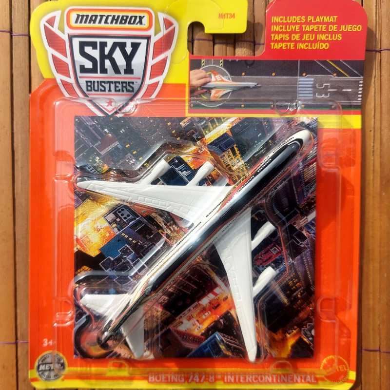 Jual MATCHBOX SKY BUSTERS BOEING 747-8 INTERCONTINENTAL 2022 - PESAWAT ...