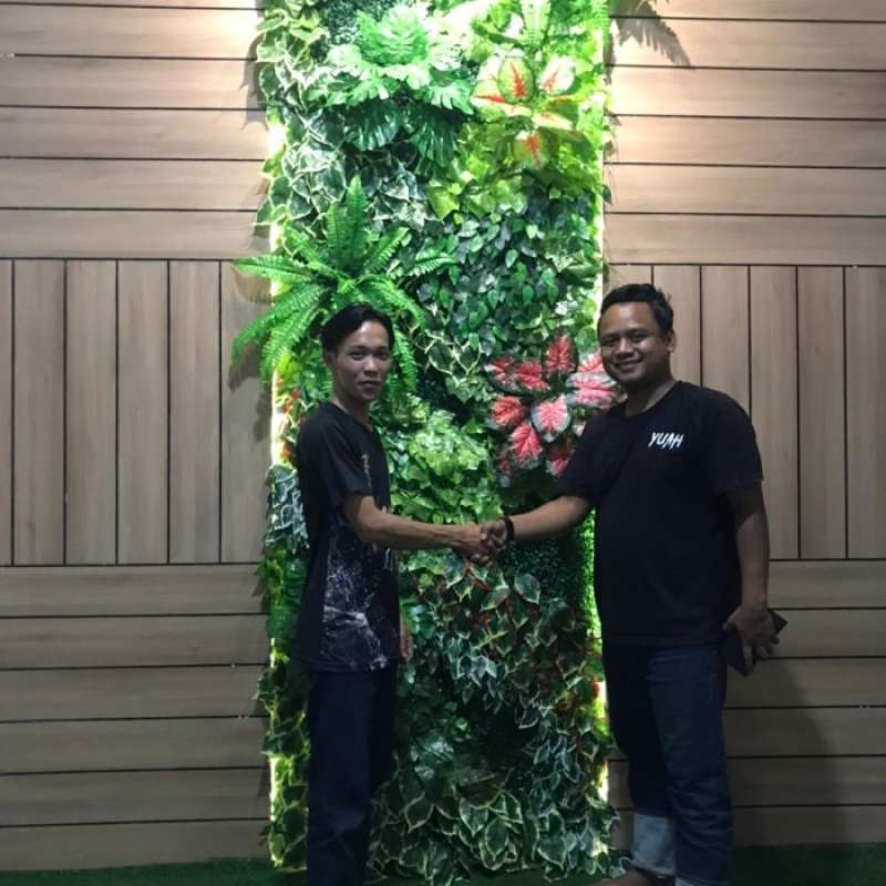 Promo Vertical Garden Sintetis Taman Sintetis Dinding Vertical Garden ...