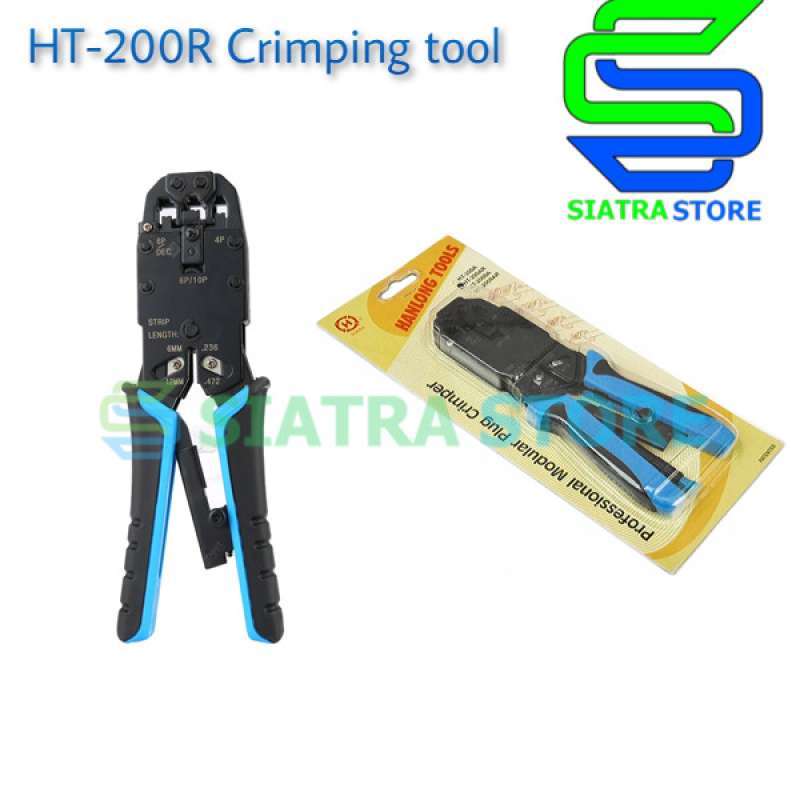 Jual Hanlong Ht-200r Crimping Tool Rj45 Cat5 Original|crimping Tool ...